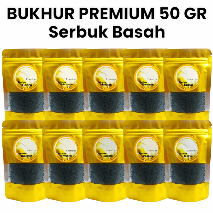 Bukhur Gaharu Premium Dupa Aromatherapy 50grm Khas Timur Tengah ...