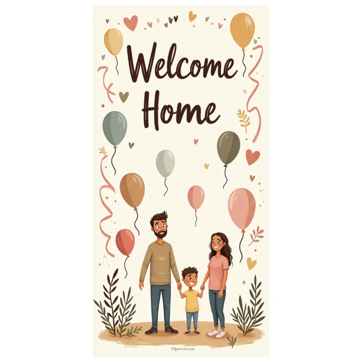 Backdrop Homecoming Celebration Balloon Design Indoor Outdoor Sign ...