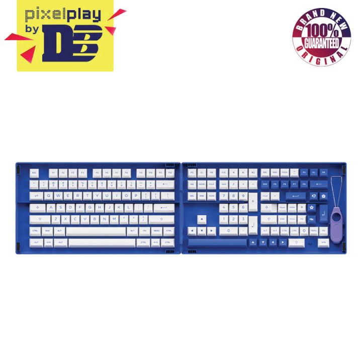 Akko Blue On White Full Keycaps Set ASA 197 Keys | Lazada PH