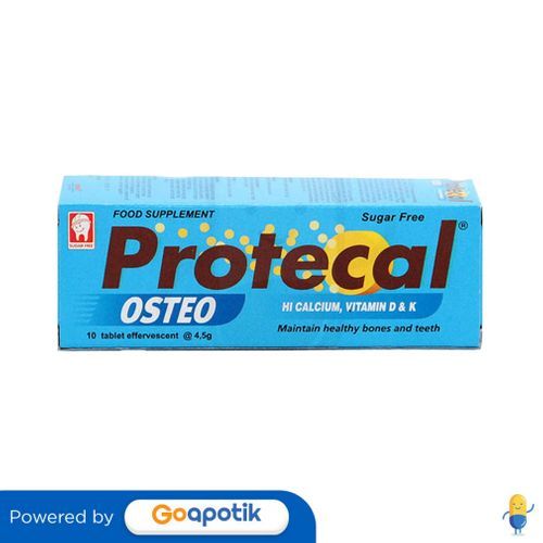 Protecal Osteo Box 10 Tablet Efferversen | Lazada Indonesia
