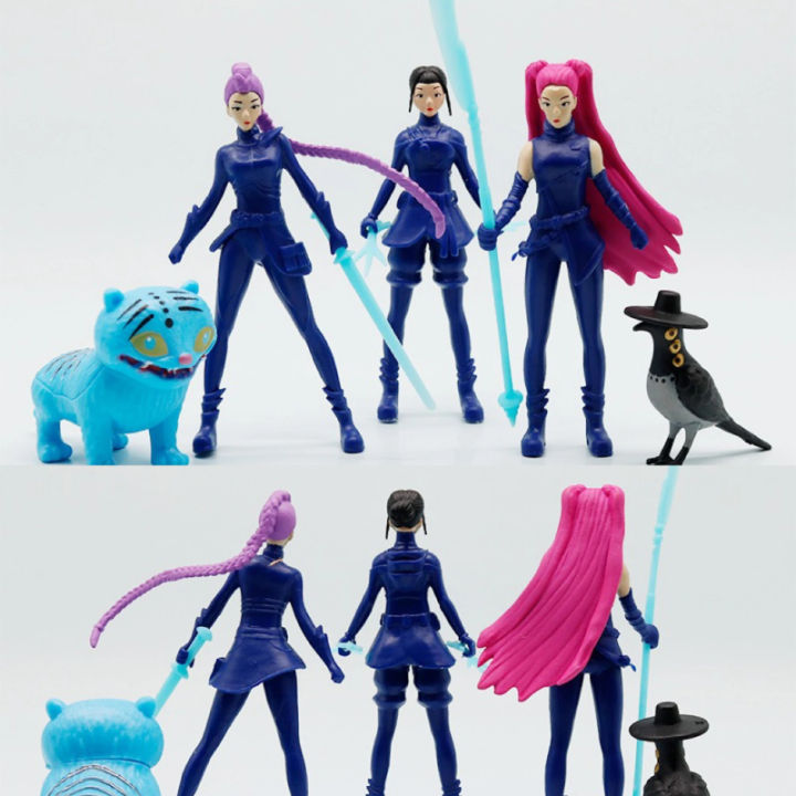 K pop Demon Hunters Figure K Pop Demon Hunters Fiqures Huntrix Figures ...