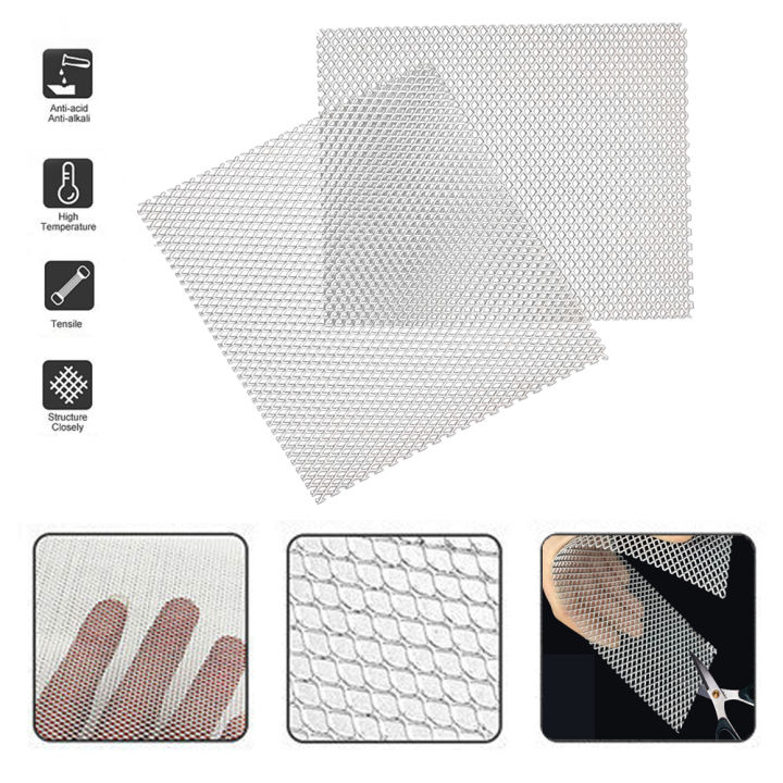 25x20cm Aluminum Mesh Sheet Aluminium Modelling Mesh Car Grill Mesh ...