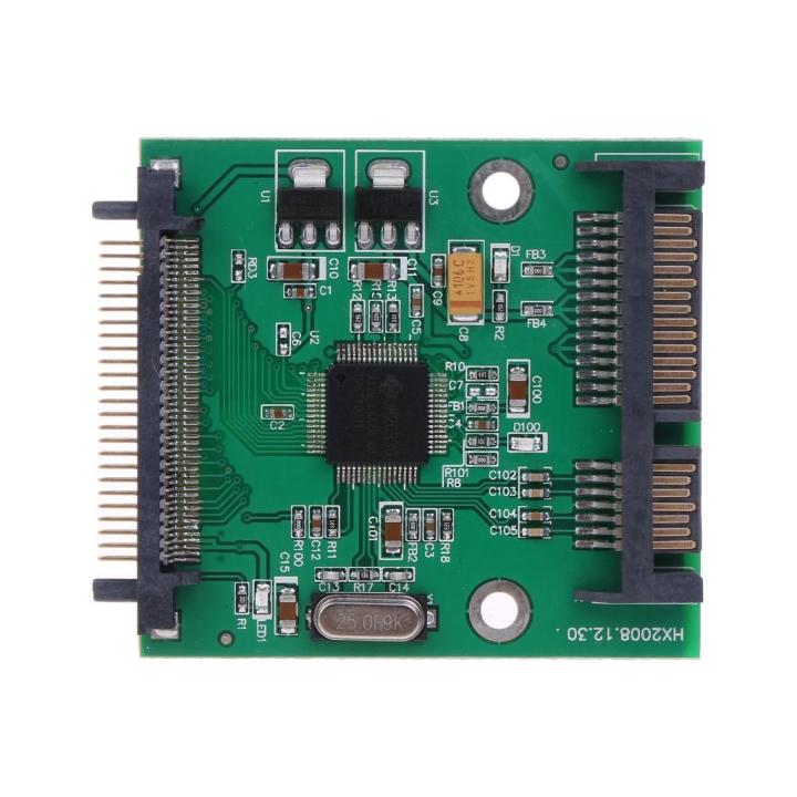 SATA 22 Pin to 50pin 1.8 Inch IDE Hard Drive SSD Adapter Convertor Card ...