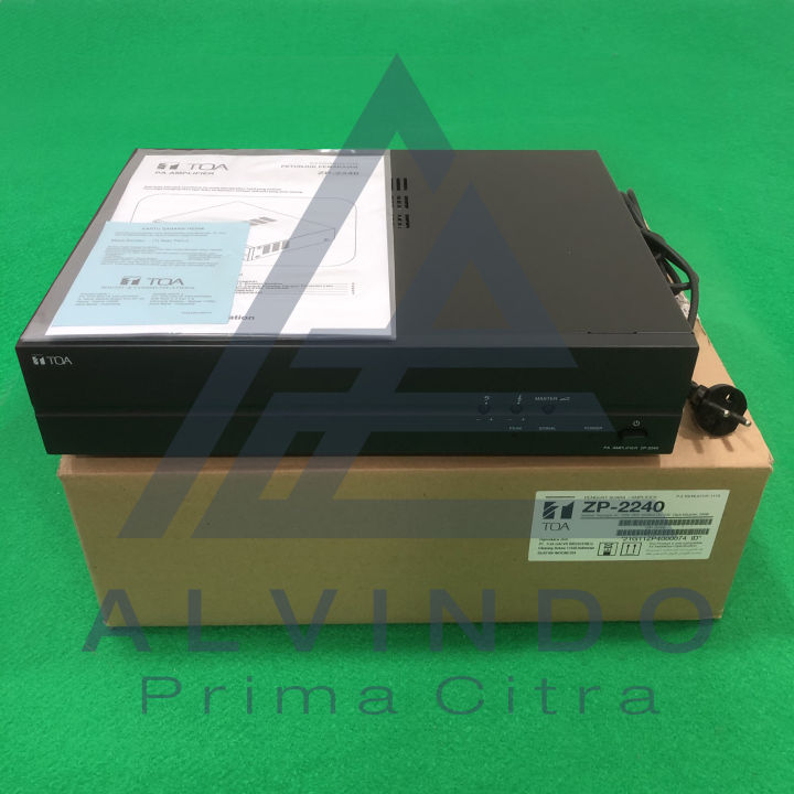 TOA ZP-2240 (Power Amplifier 240W / ZP 2240) | Lazada Indonesia