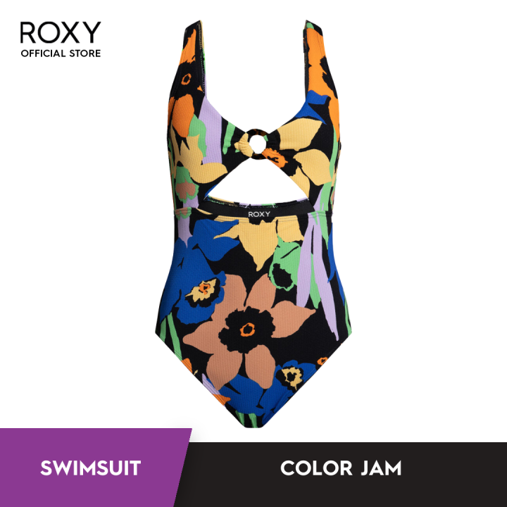 Roxy Color Jam One-Piece Swimsuit | Lazada