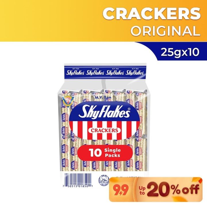 Skyflakes Crackers 25g x 10 | Lazada PH