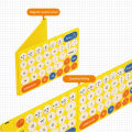 Miffy X MIPOW Mini Folding Keyboard For iPhone Slim Wireless Bluetooth ...