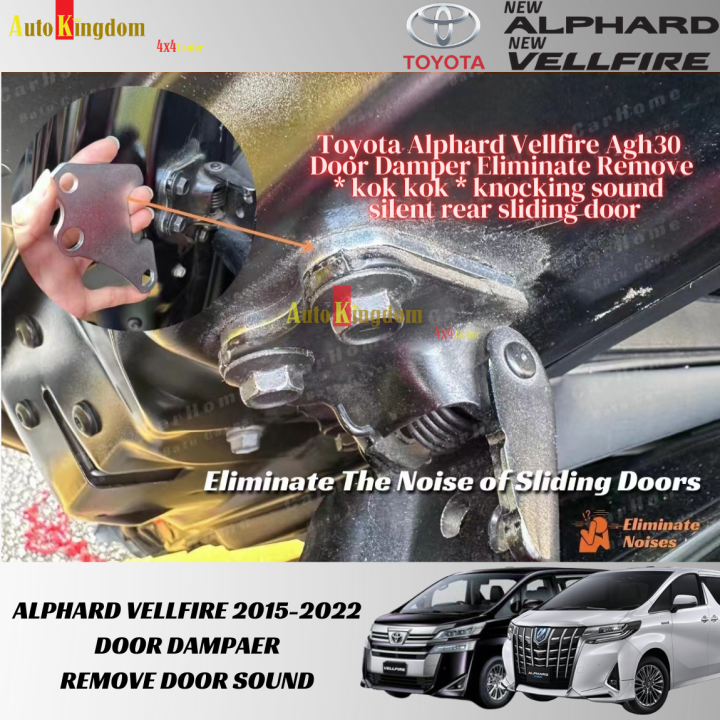 Toyota Alphard Vellfire Agh30 Door Damper Roller Bracket kok kok ...