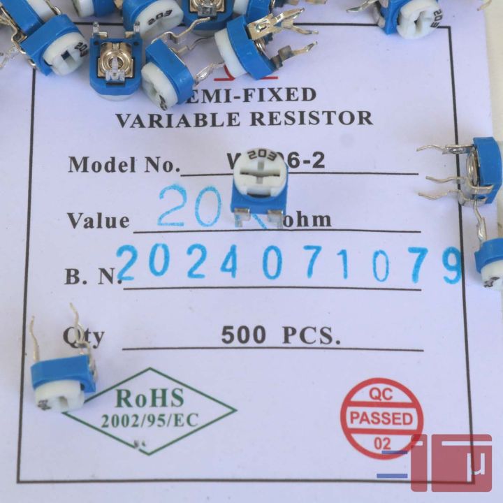 x10 Trimpot VR 203 20K Variable Resistor | Lazada Indonesia