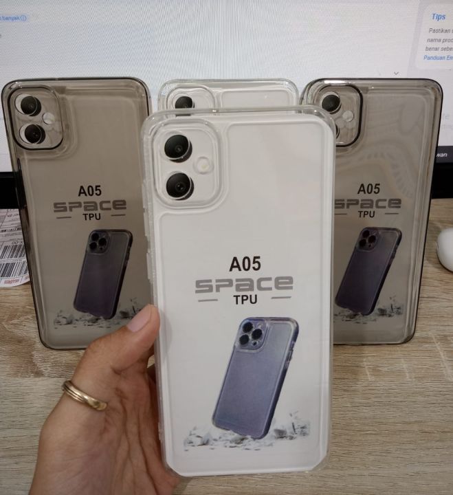 SOFTCASE SAMSUNG GALAXY A05 / A05S / SAMSUNG A15 / SAMSUNG A55 / M15 / F15 TPU SPACE CASE ...