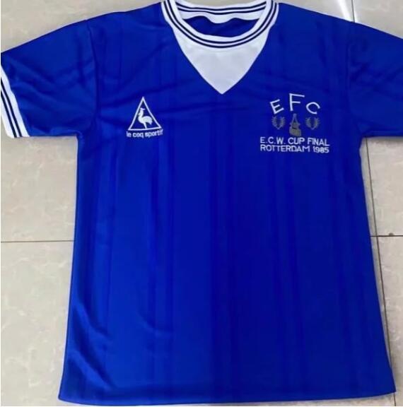 EVERTON 1985 E.C.W. CUP FINAL HOME RETRO FOOTBALL SHIRT | Lazada.co.th
