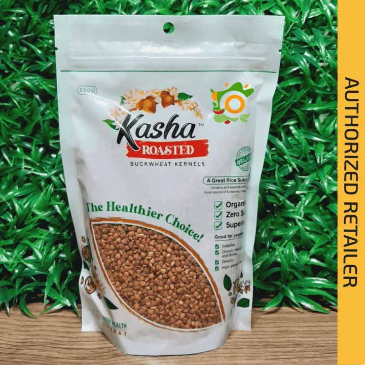 Organic Kasha Buckwheat Kernels (ROASTED) 500g + | Lazada PH