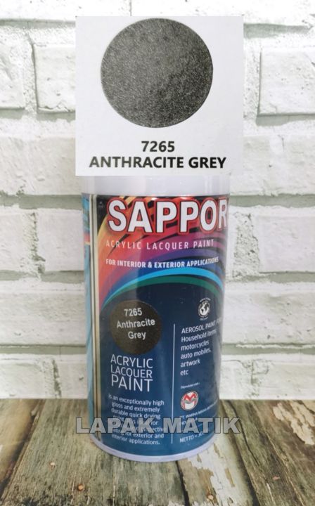 Pilok Sapporo ABU ANTHRACITE GREY 7265 300ml | Lazada Indonesia