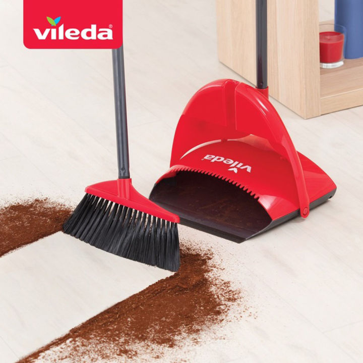 VILEDA Clean & Close dustpan set - วิเลดา คลีน แอนด์ โคลส ชุดไม้กวาด ...