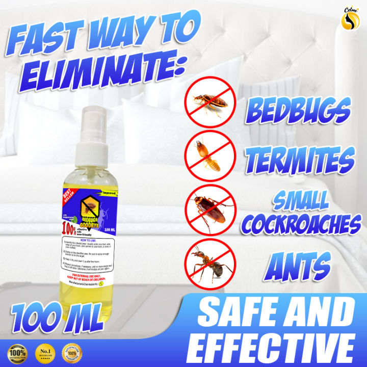 BEDBUGS GOODBYE SPRAY — Bedbugs Killer, Bedbugs Remover, Pamatay Surot ...