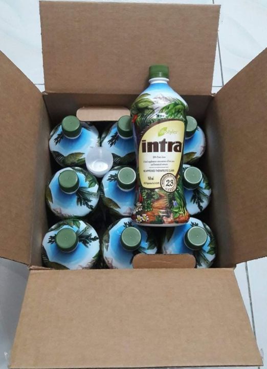 (AUTHORIZED DISTRIBUTOR WITH LOT NUMBER) intra® Food Supplement ...