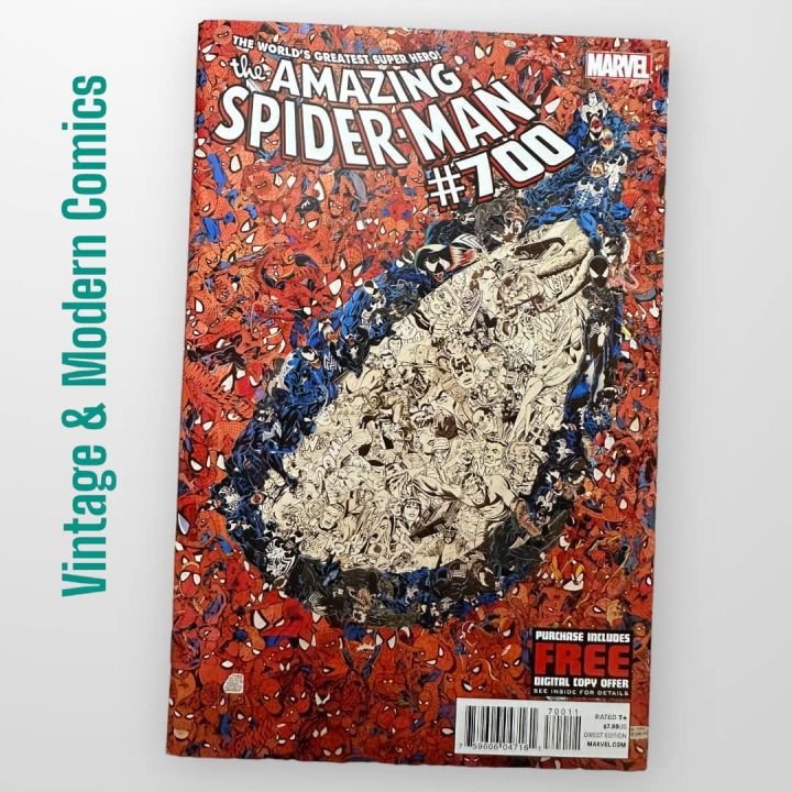 Amazing Spiderman 700 A Published Feb 2013 by Marvel Written by Dan ...