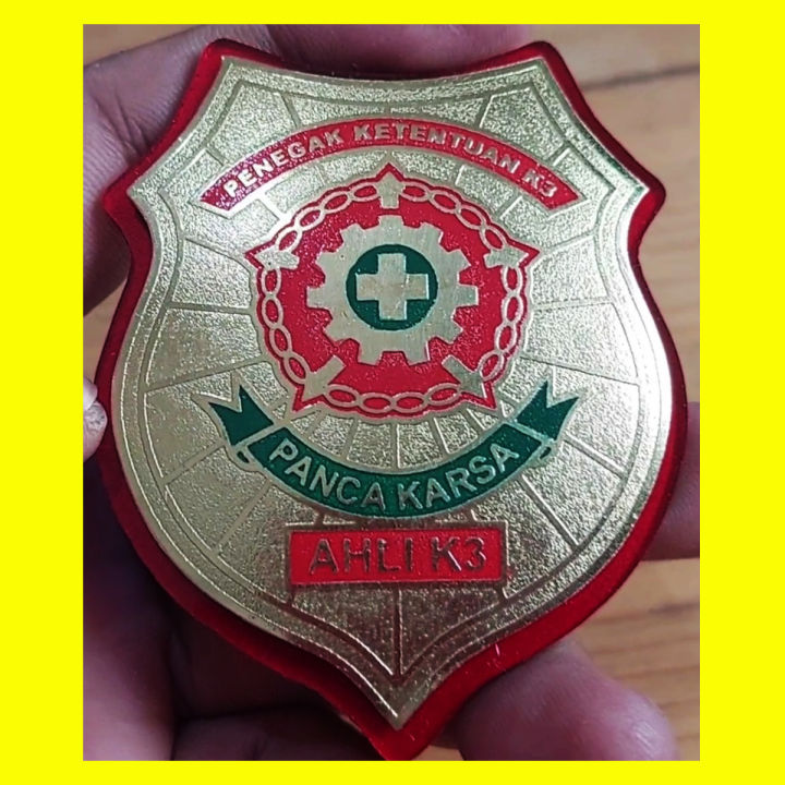 Lencana Ahli K3 Keselamatan / WG-10 | Lazada Indonesia