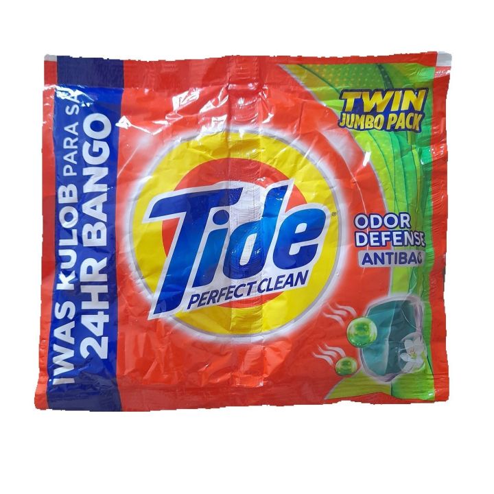 Tide Perfect Clean Odor Dense Antibac Detergent Powder Twin Jumbo Pack 67g (6 pcs) | Lazada PH
