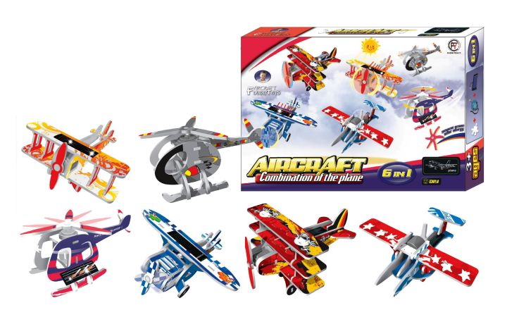 [READY STOCK] Building Model Aircraft Combination of the plane Fun to ...