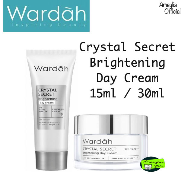 Wardah Crystal Secret Day Cream - 15 mL /30 mL by Ameylia Store ...