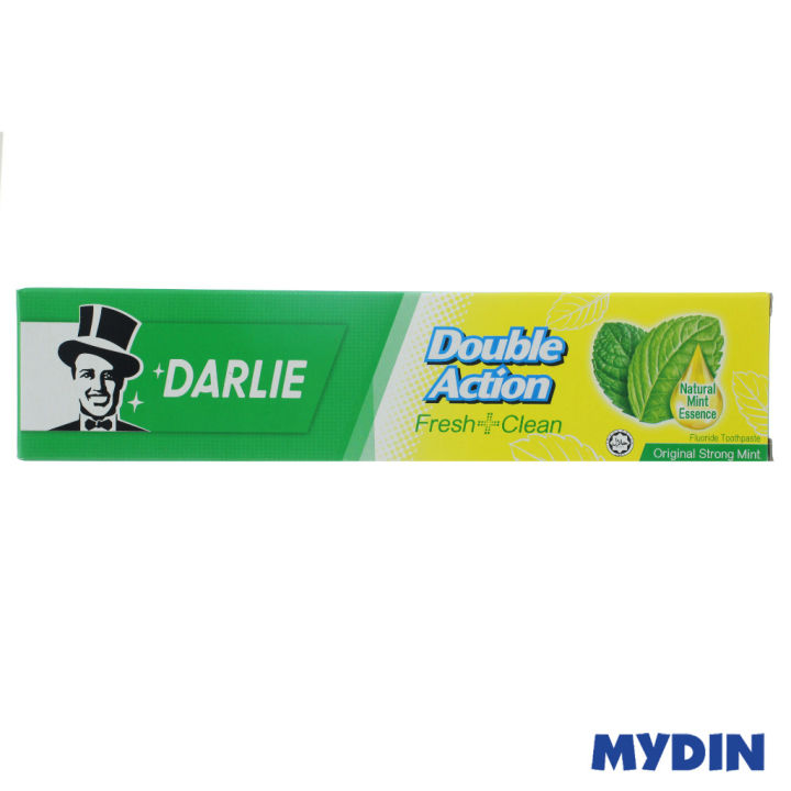 Darlie Double Action Fluoride Toothpaste Original Strong Mint (175g ...