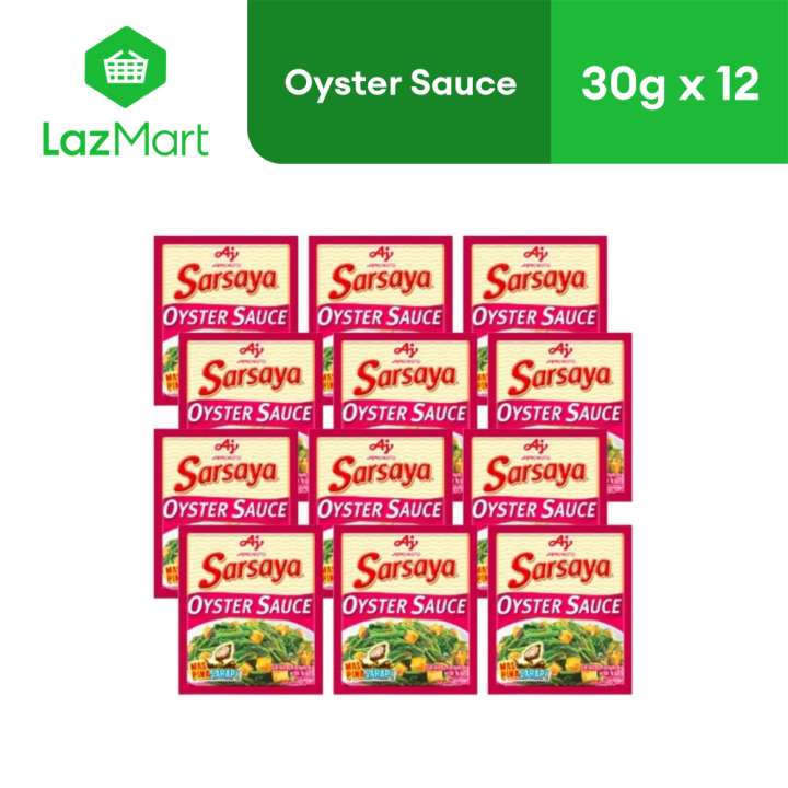 Sarsaya Oyster Sauce 30g - Pack of 12 | Lazada PH