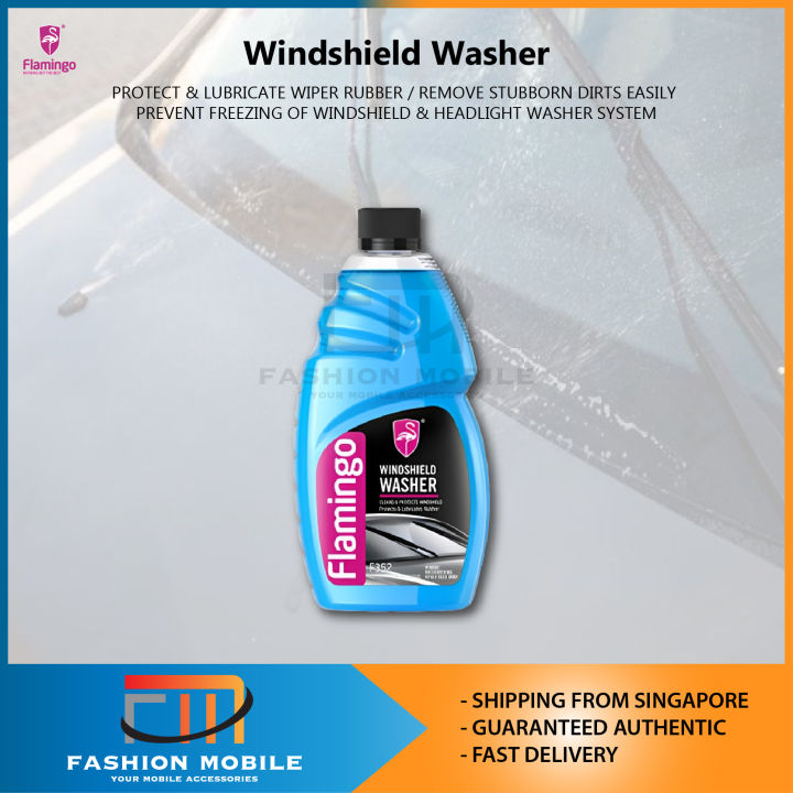 Flamingo Windshield Washer Fluid Additive Clean & Protects Windshield ...