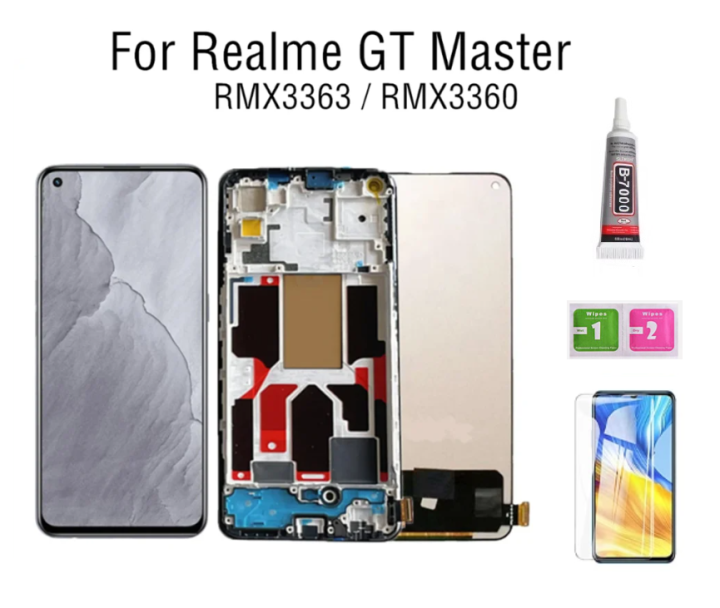 OLED with Frame for Realme GT Master Edition RMX3360 RMX3363 LCD ...