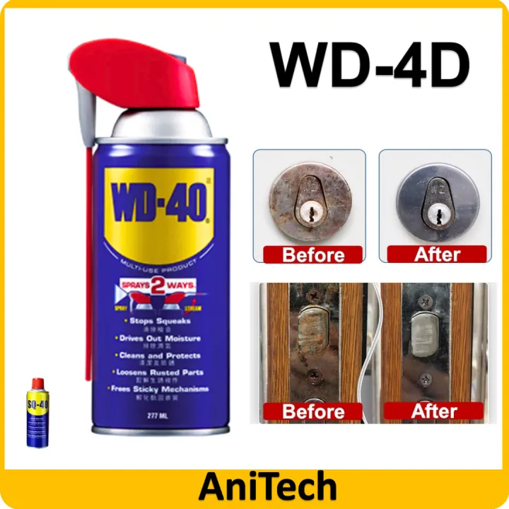 277ML / 400ML Multi Use Product Anti Rust Multi Purpose Lubricant Spray ...