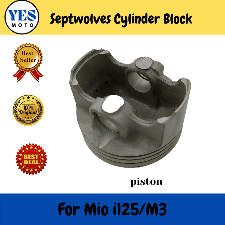 Septwolves Cylinder Block Mio i125/M3 STD 52.4mm | Lazada PH