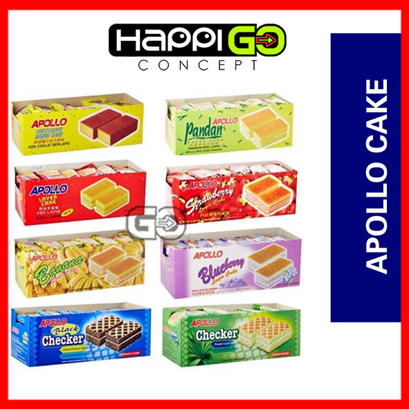 Happi GO 18gx8pcs Apollo Layer Cake Assorted Flavor | Lazada