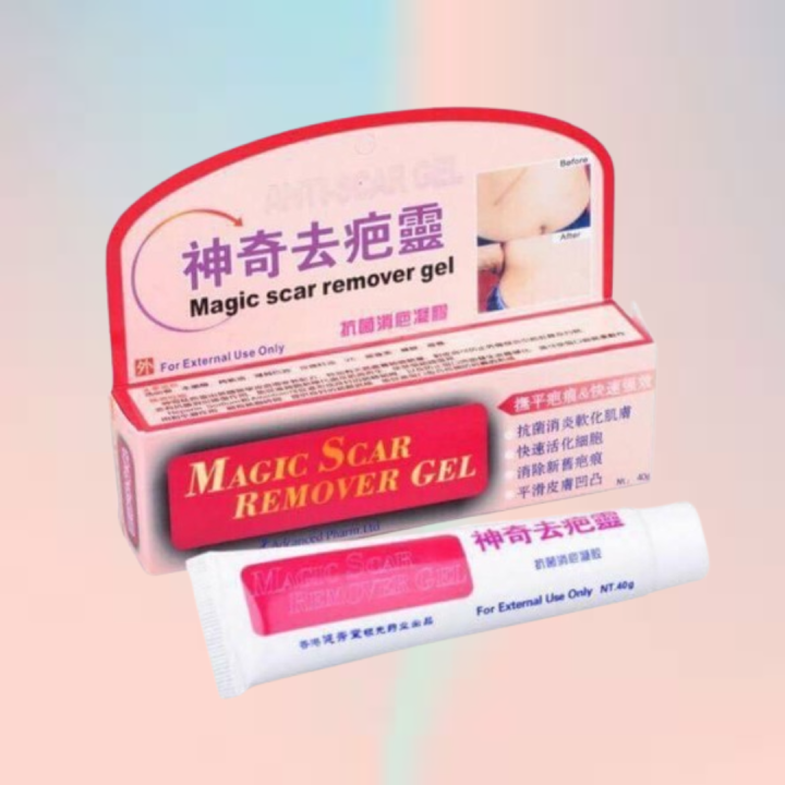 Magic Scar Removal Gel Herbs Cream Acne Scar Cream Face Pimples Stretch ...