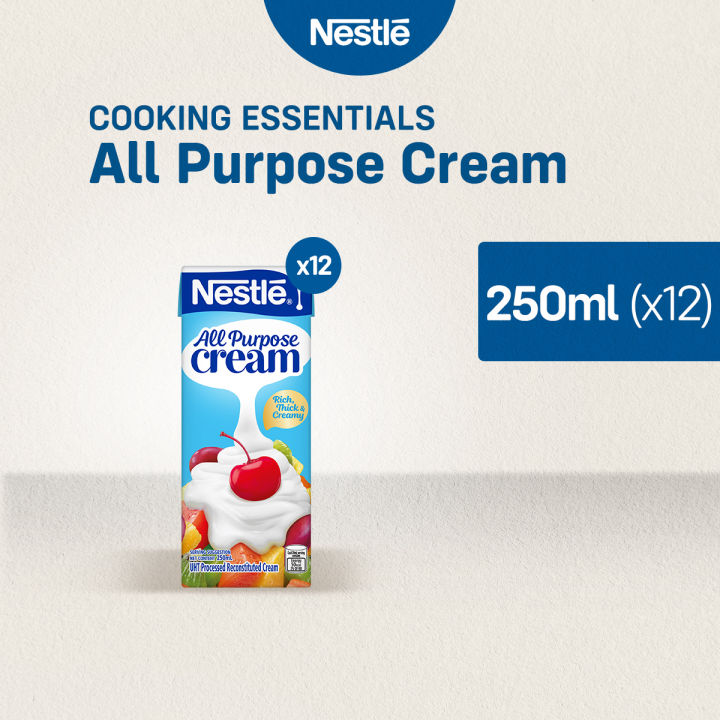 NESTLÉ All-Purpose Cream 250ml - Pack of 12 | Lazada PH