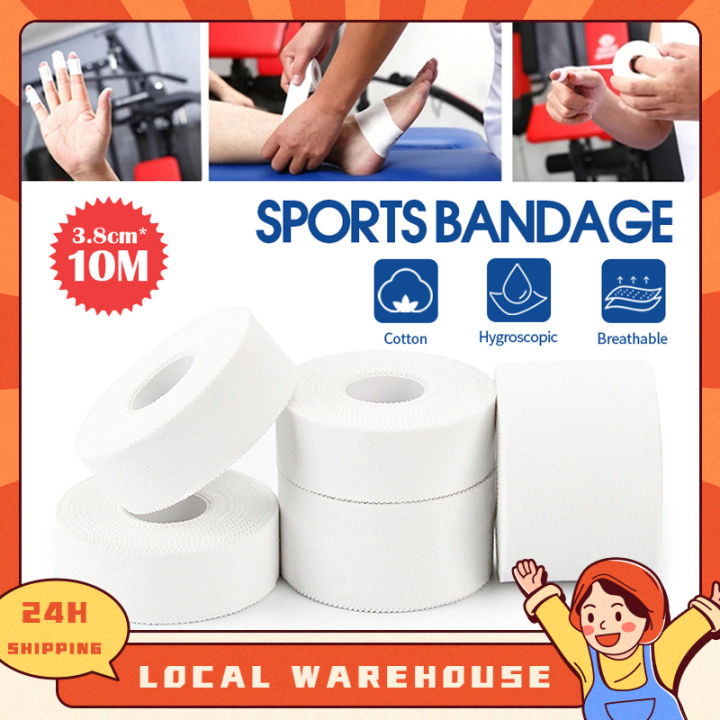 【🇲🇾Stock】Strapping Tape Sport Tape 3.8cm x 10m (Long) Ankle Tape ...
