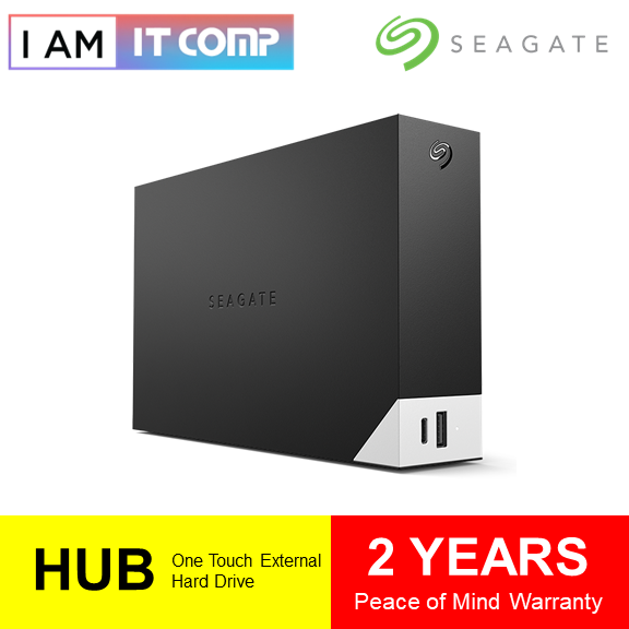 Seagate One Touch Hub External Hard Drive Storage Cloud Back Up Desktop ...