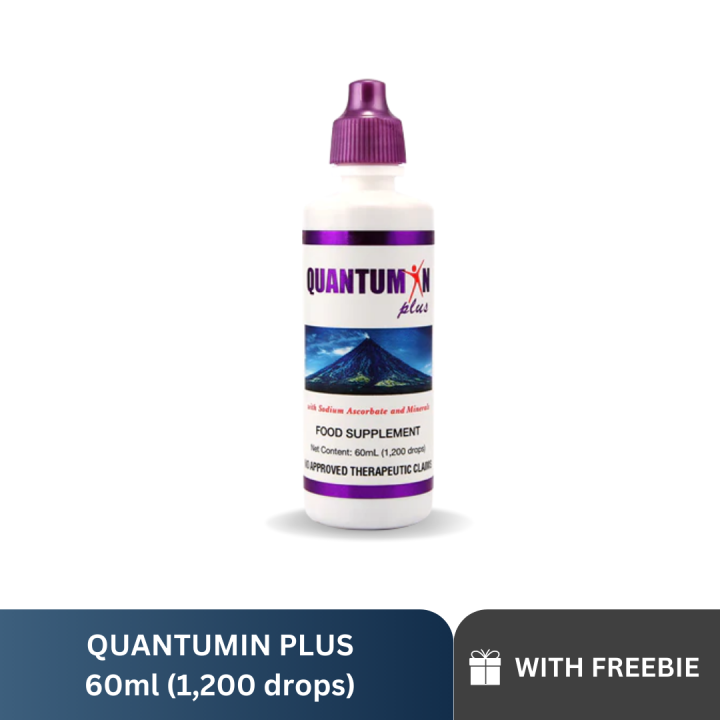 Original Quantumin Mineral Drops 60ml Good for your EYES, NOSE, EARS ...