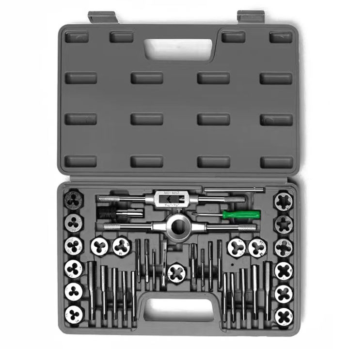 AUMOTOP And Die Set With Case Internal Coarse And Fine Hand Tool M3-m12 ...