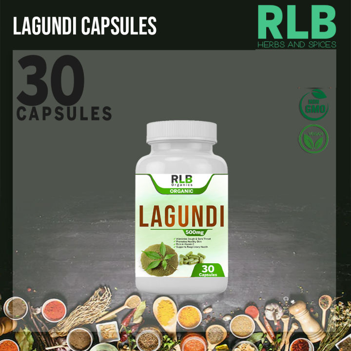Lagundi 30 Capsules Treatment of Colds Flu Bronchial Asthma Chronic ...