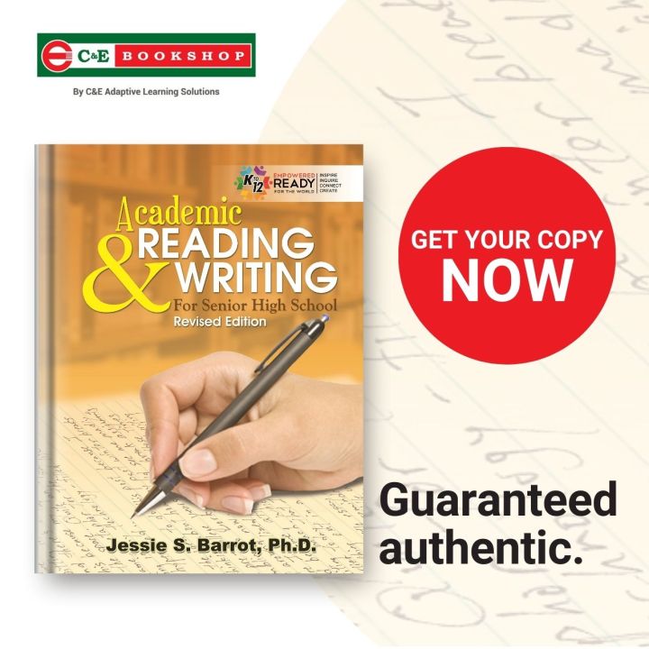 Academic Reading & Writing for Senior High School (Revised Edition ...