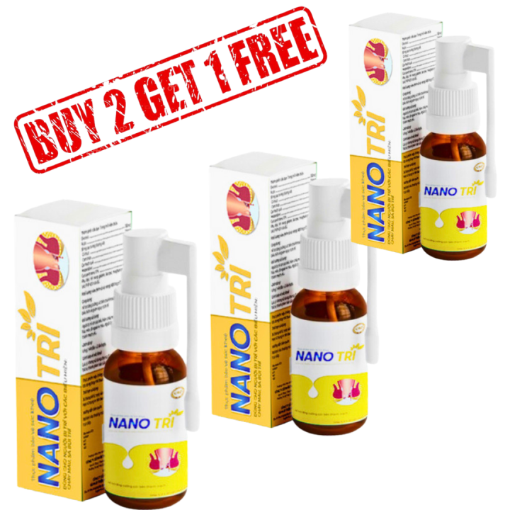 Premium Nano Tri Hemorrhoid Relief Spray - Authentic and Effective ...