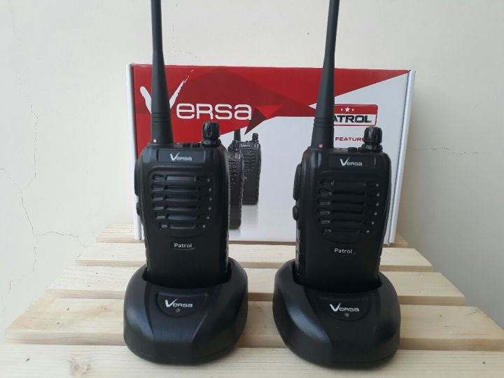 VERSA Patrol VHF Band Two-Way Radio (2 Pieces) | Lazada PH