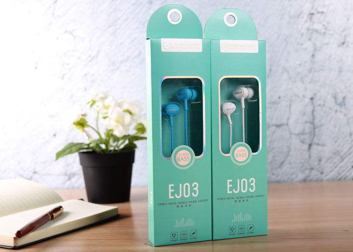 HEADSET GOPAI HANDSFREE EJ03 EARPHONE HI-FI SOUND WARNA RANDOM | Lazada ...