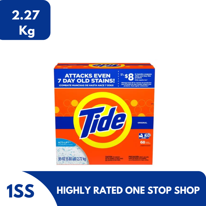 Tide Original Scent Powder Detergent, 2.72kg | Lazada PH