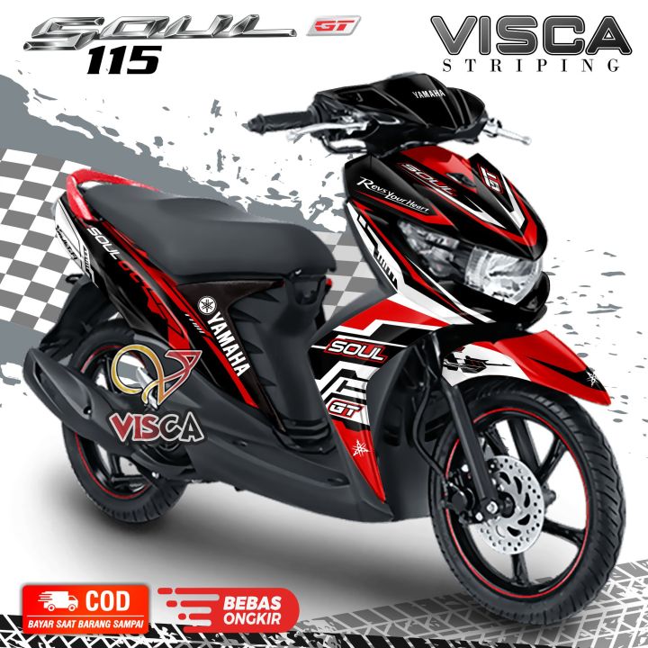 Stiker Striping Soul GT 115 Full Body Variasi Hitech | Lazada Indonesia