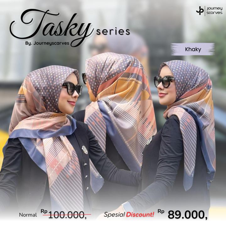 READY !!!! TASKY SERIES Jilbab Journey Scarves Terbaru September 2025 ...