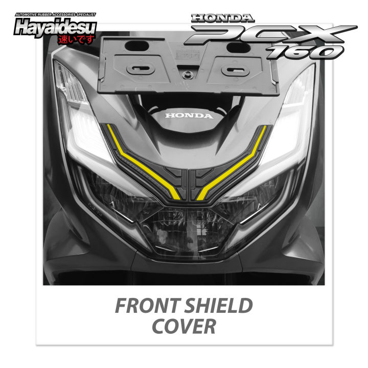 Hayaidesu Front Shield Protector Cover for Honda PCX 160 | Lazada PH