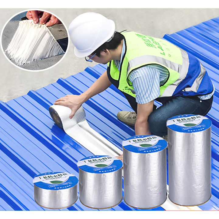 Aluminum Foil Tape Butyl Waterproof Tape for leak roof tape for roof ...
