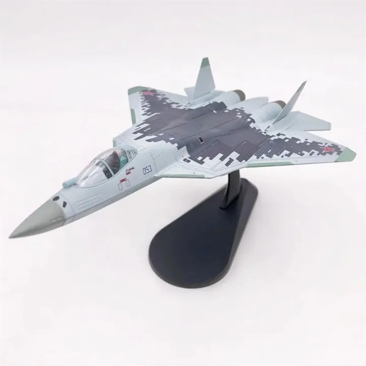 Wltk Russia Sukhoi Su-57 Felon Stealth Multirole Fighter 1/100 Diecast ...