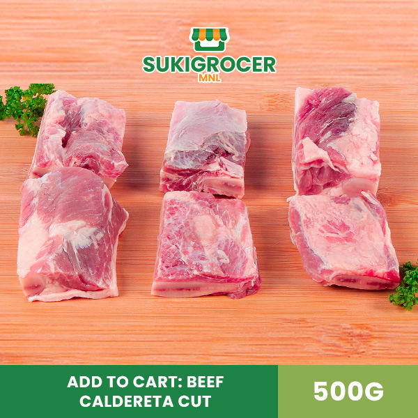 SukiGrocer Beef Caldereta Cut 500g | Lazada PH
